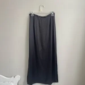 Banana Republic | Skirts | Banana Republic Silk Bliss Maxi Skirt Double ...